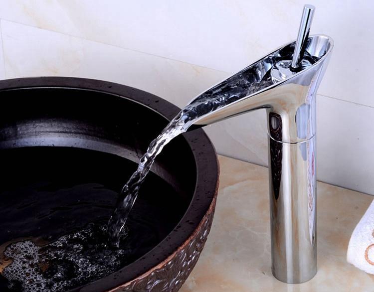 Luxury Oriental Waterfall Faucet – Warmly