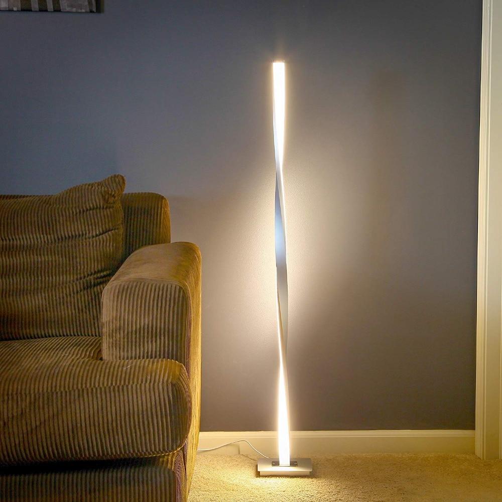 Kofi - LED Twist Standing Lamp – Warmly