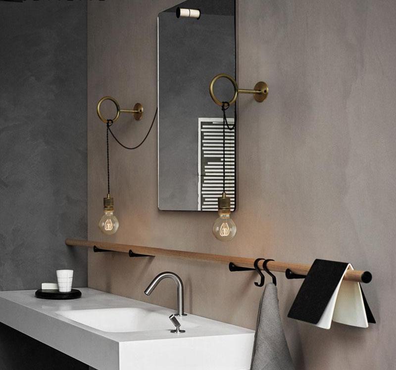 Avita - Modern Nordic Wall Mounted Bulb Ring Holder – Warmly