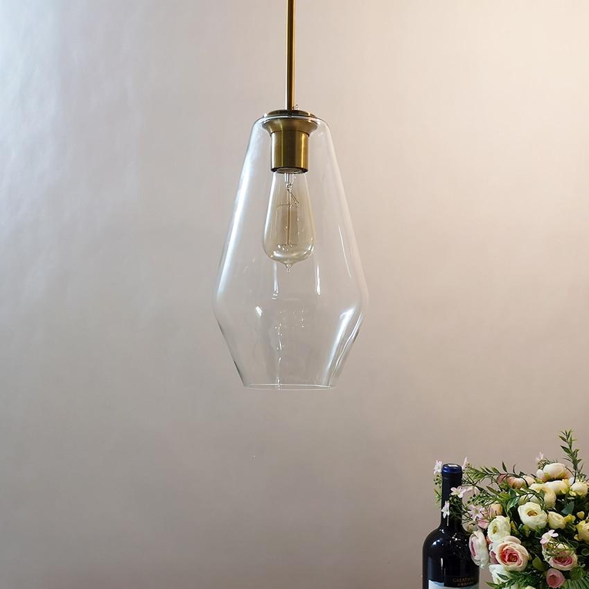 Meriall - Hanging Glass Pendant Lamp – Warmly