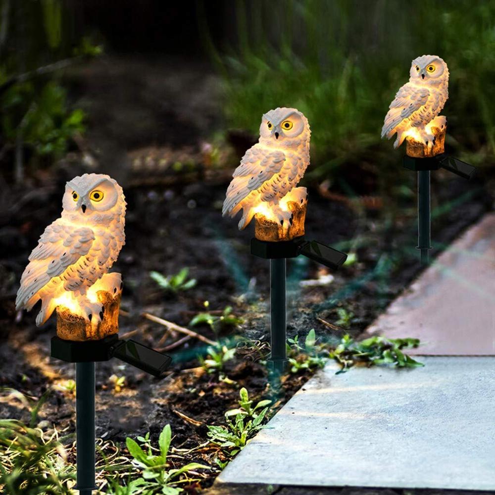 Owl LED Garden Light – Warmly