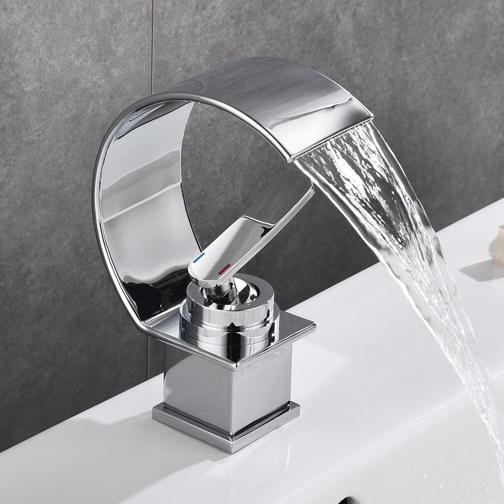 Blackwood - Waterfall Single Handle Faucet – Warmly